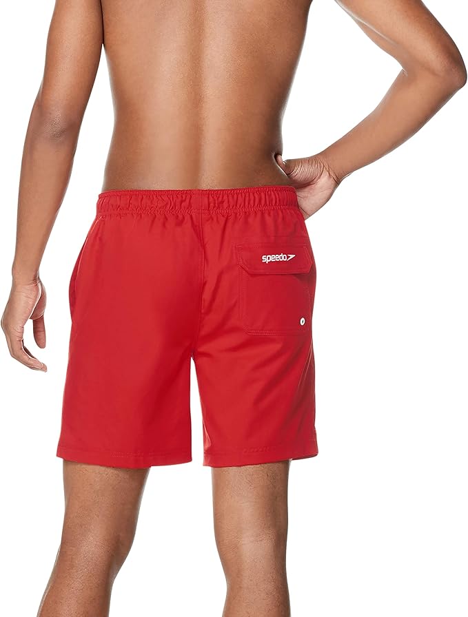 Speedo Redondo Edge Volley 16" Trunk - Speedo Red – Sylvia's Sport & Resort